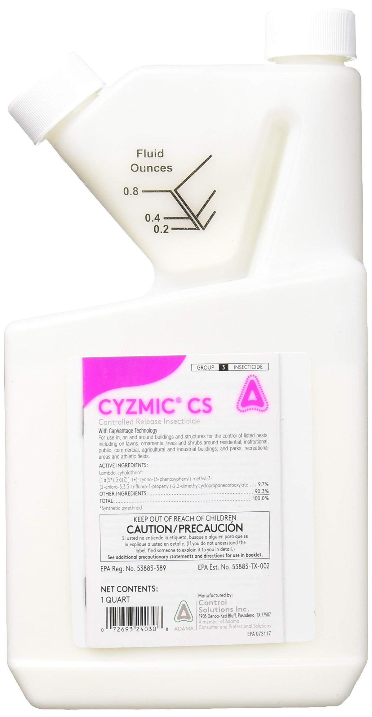 CSI Cyzmic CS Controlled Release Insecticide 1qt — kate-minimalist