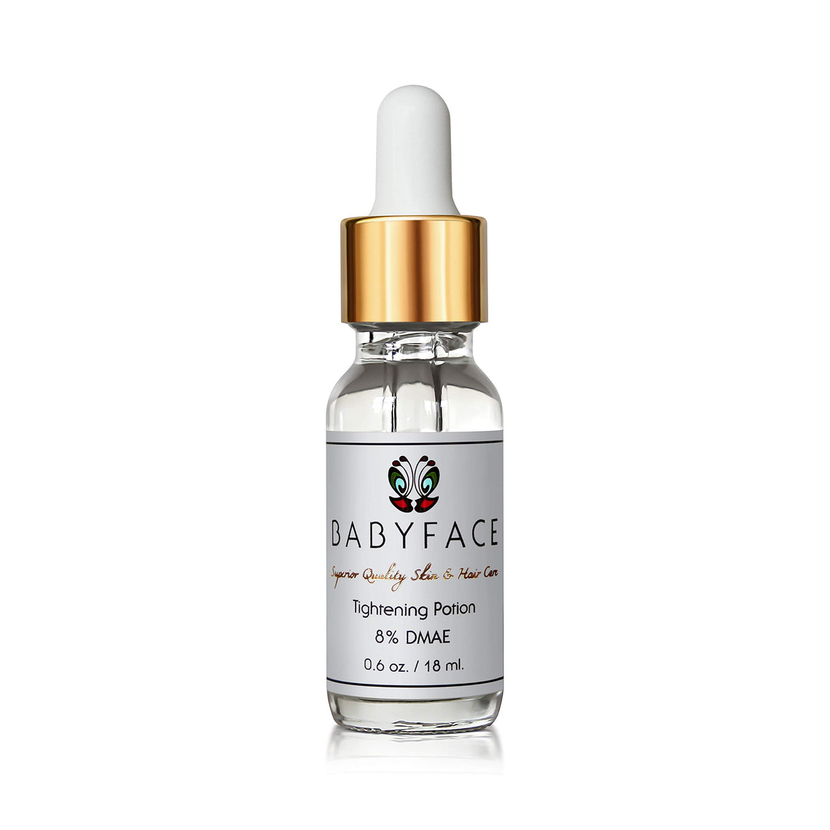 Babyface Instant Tightening Serum - Extra Strength 8% DMAE for Maximum
