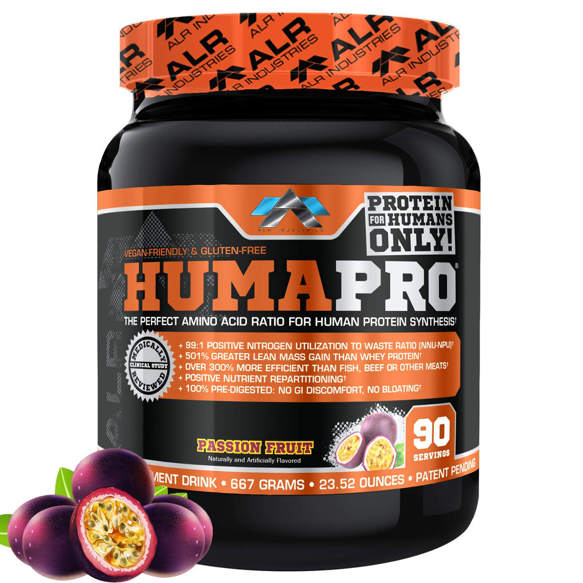 ALR Industries Humapro, Protein Matrix Blend, Formulated for Humans, A