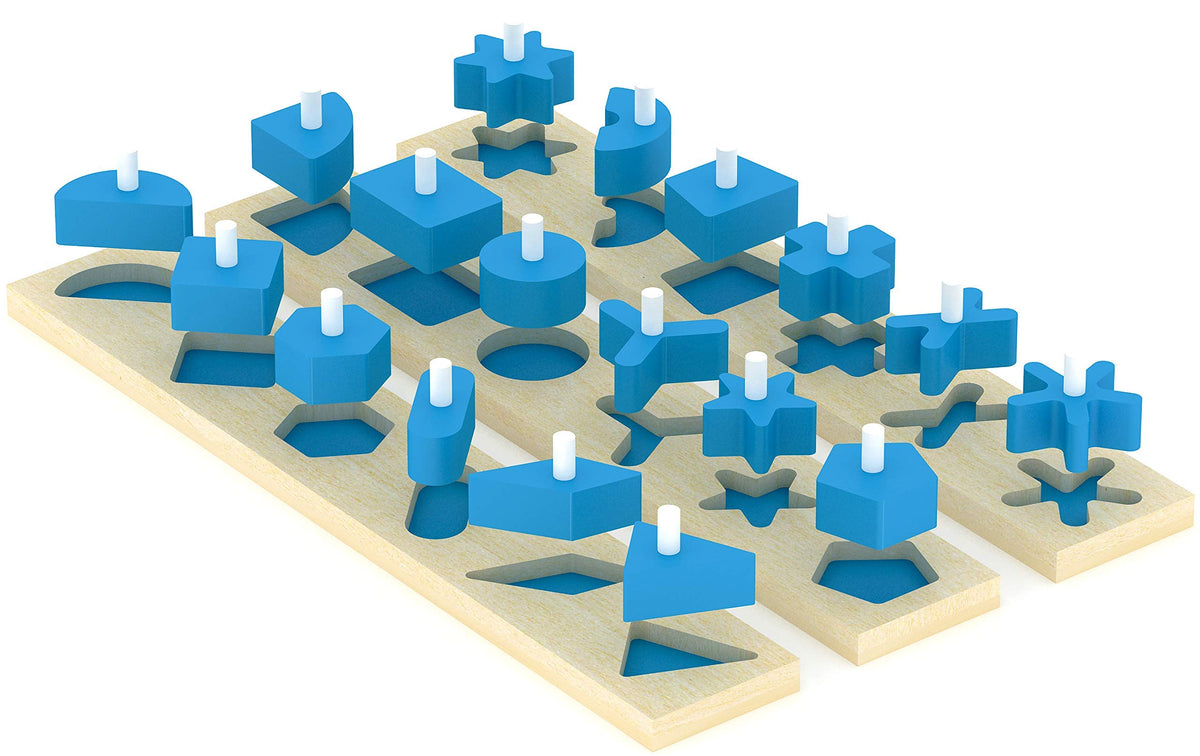 Activities for Seniors - A Shape Sorting Puzzle for The Elderly - Deme