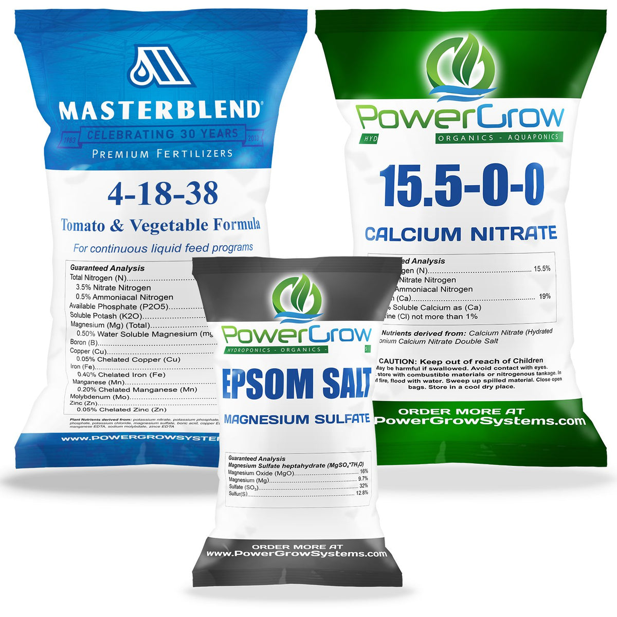 MASTERBLEND 4-18-38 Complete Combo Kit Fertilizer Bulk (12.5 Pound Kit