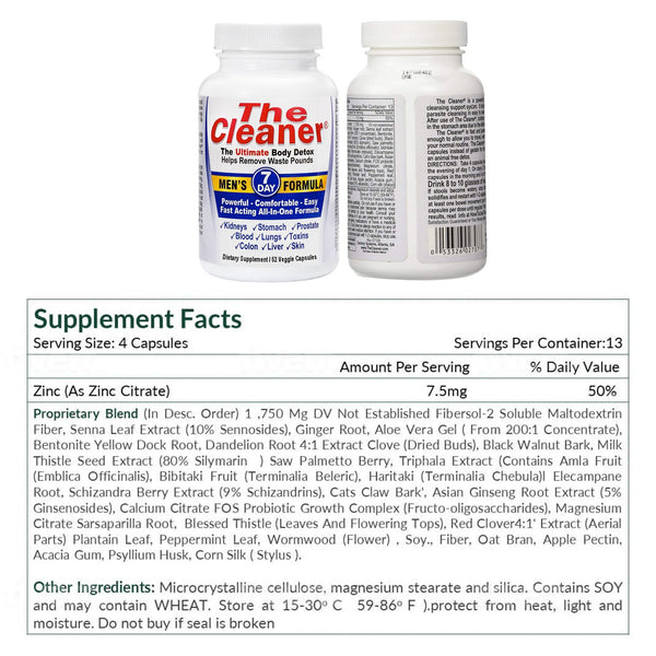 Century Systems The Cleaner Detox, Powerful 7-Day Complete Internal Cl ...