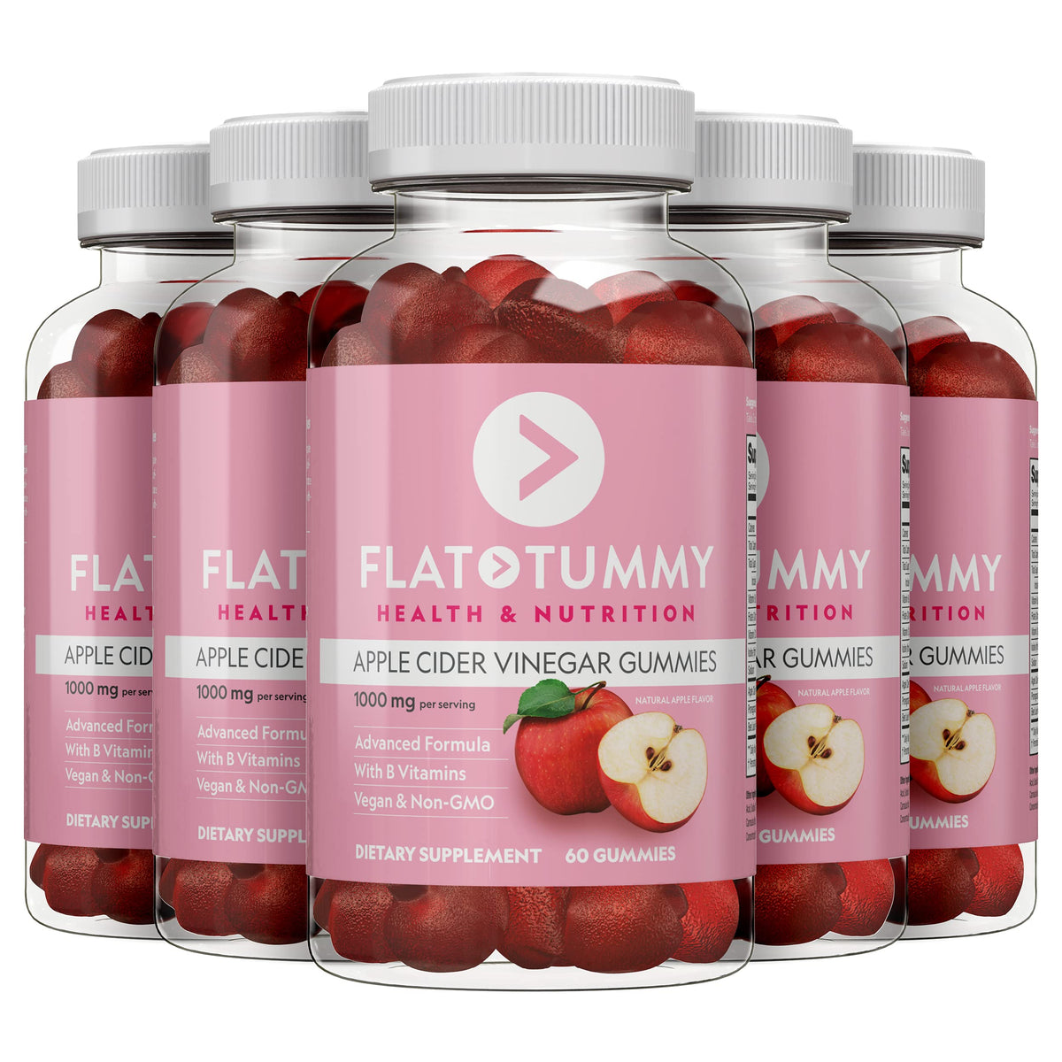 Flat Tummy Apple Cider Vinegar Gummies
