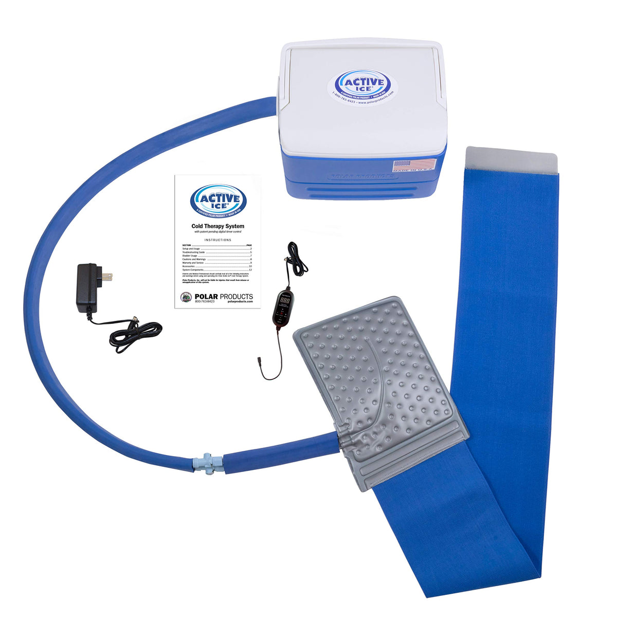 Polar Active Ice 3.0 Cold Therapy Ice Machine System with Programmable ...